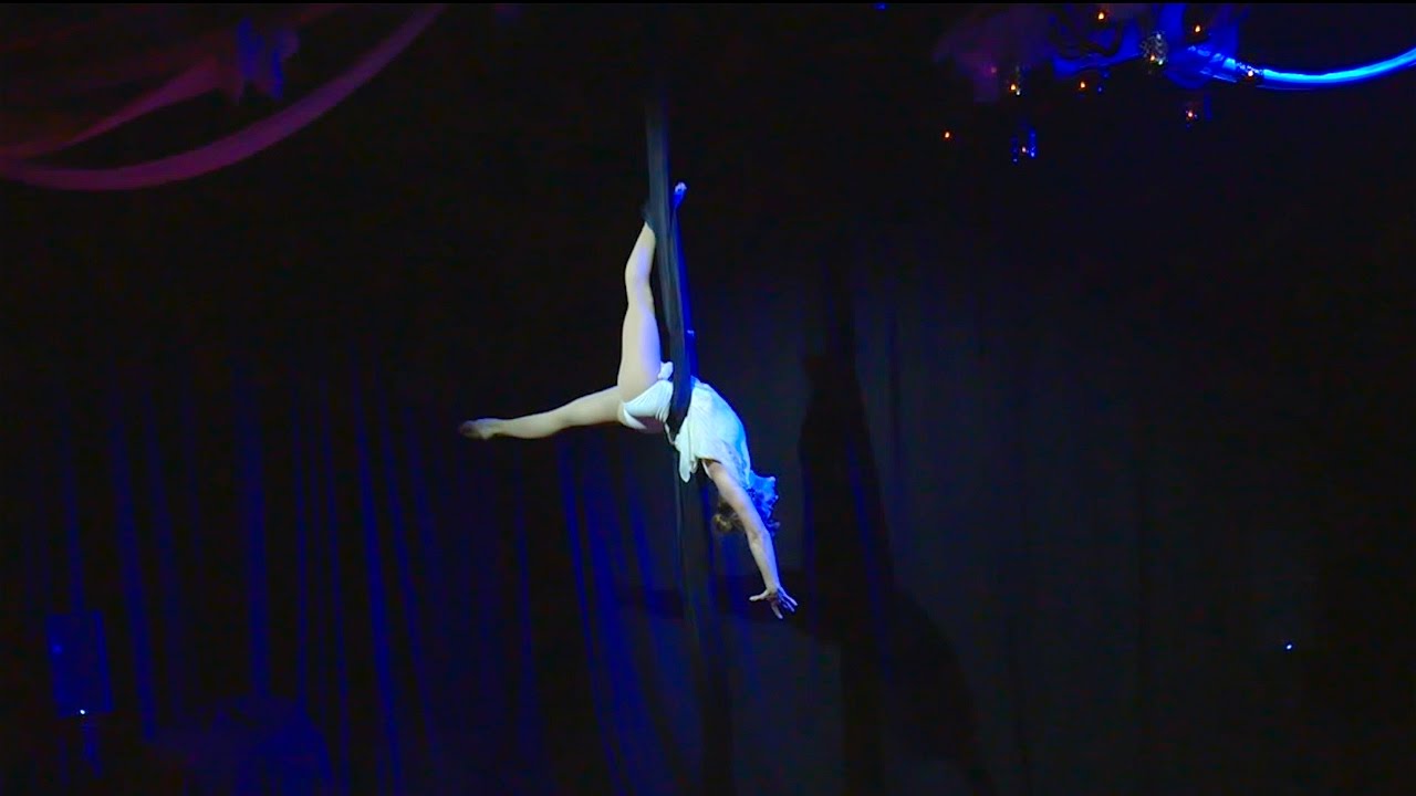 Lisa-Marie Burnside Aerial Silks Performance of "The Corpse Bride ...