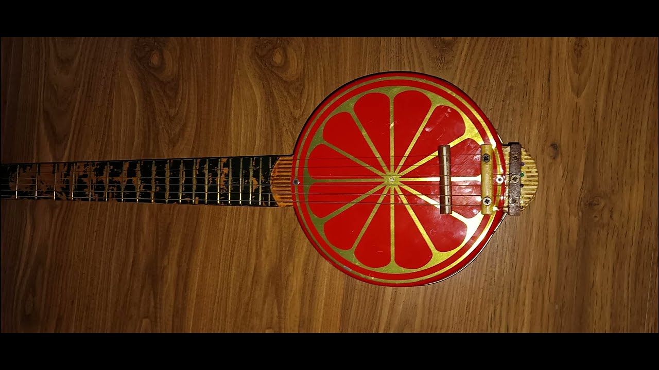 Cookie Tin Banjo "Canjo" a 6 corde - YouTube