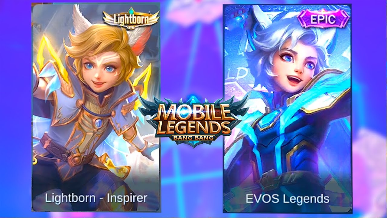 Harith | Evos Legends Skin VS Lightborn-Inspirer Skin | Mobile Legends ...