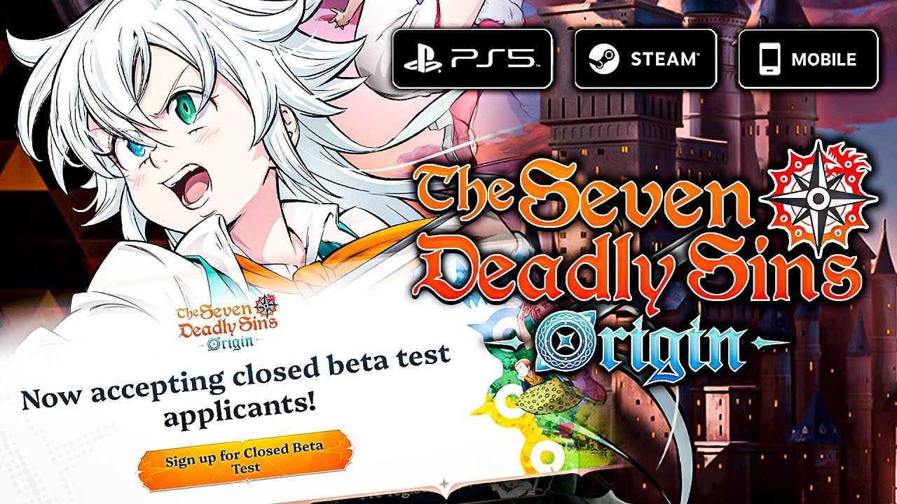 7DS ORIGIN BETA CERRADA ANUNCIADA!!! 💎 PS5 y PC REGÍSTRATE YAA! 🙂 | Seven Deadly Sins: Origin ...
