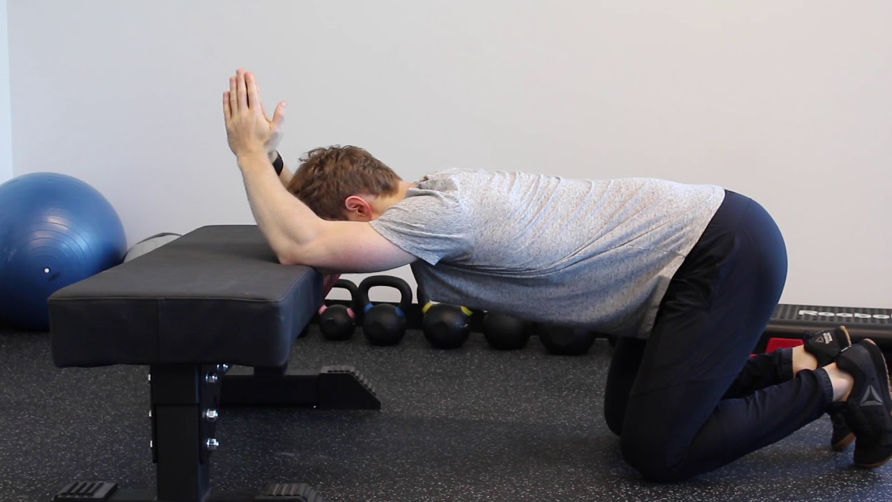 Prayer stretch - YouTube