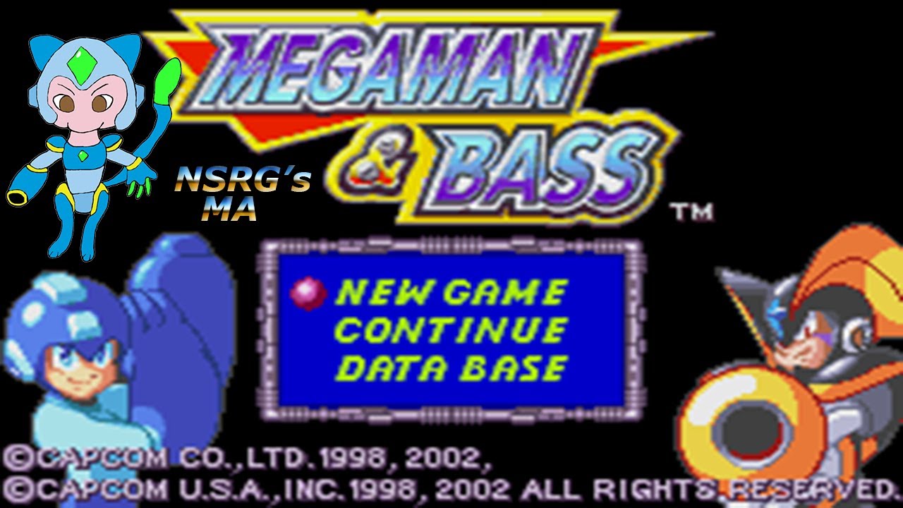00-Capcom Logo (Megaman & Bass)(GBA) - YouTube