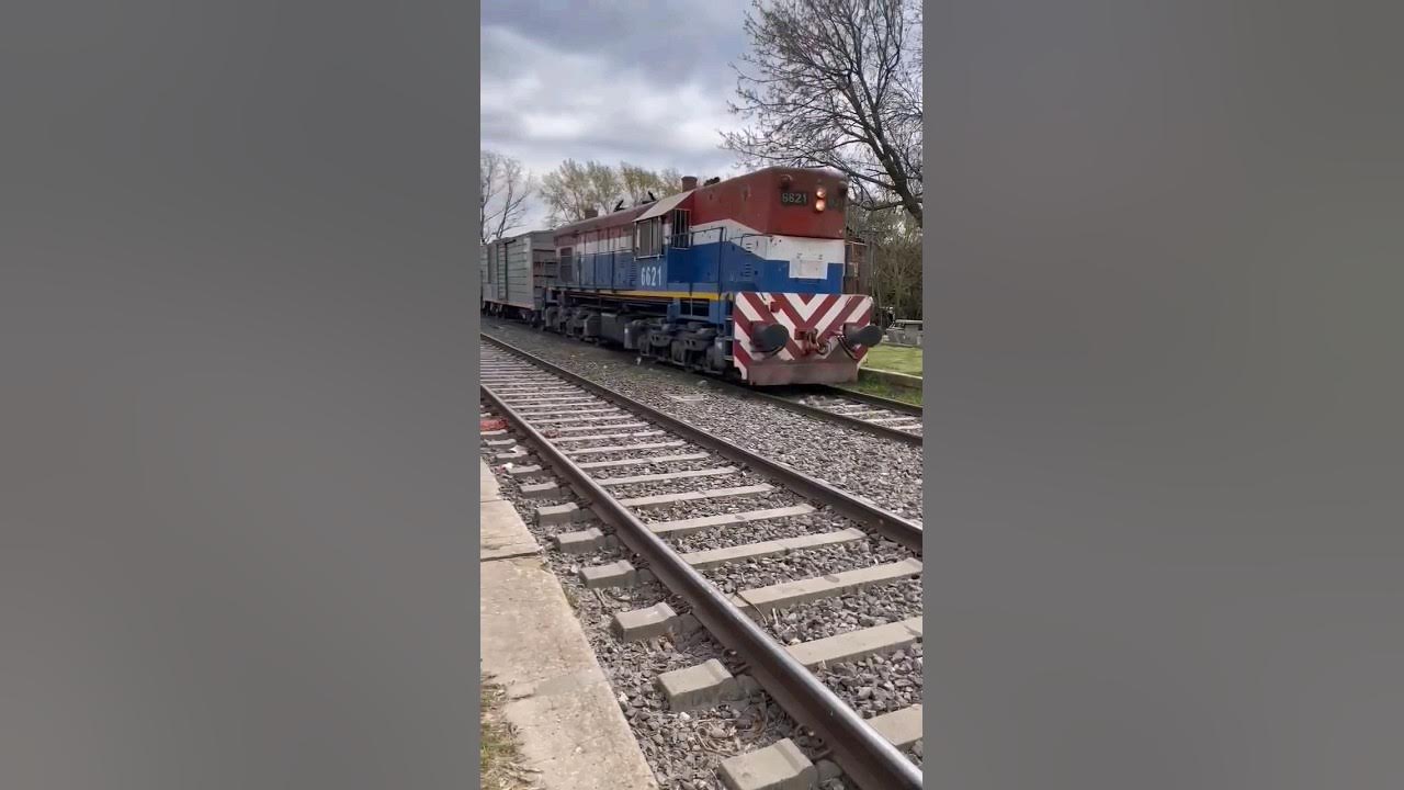 NCA 6621 6618 8260 #railway #train #shorts #reels #trending #4K #trend #tiktok #argentina #viral ...