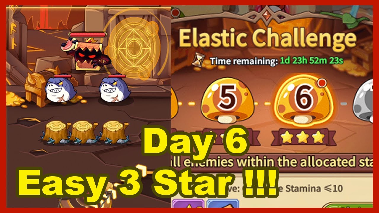 How To Get 3 Star Elastic Challenge Day 6 - YouTube