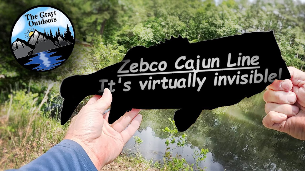 Zebco 4 & 6 lbs. Cajun Line - Testing out new fishing line! - YouTube