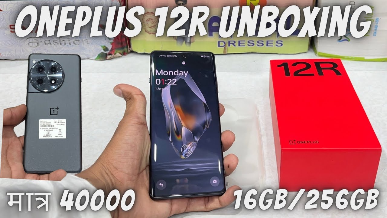 Oneplus 12R unboxing and review 16gb/ 256gb new colour Iron Grey 🖤🔥 ...