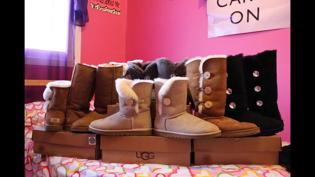 My Ugg collection - YouTube