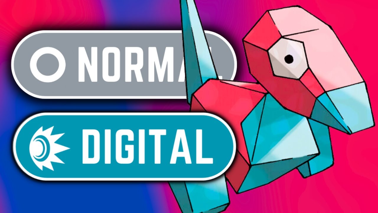 Every Pokémon That Should be Digital Type - YouTube