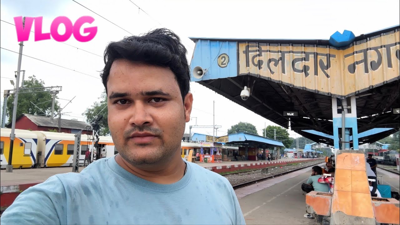 Dildarnagar Railway Station Vlog - YouTube