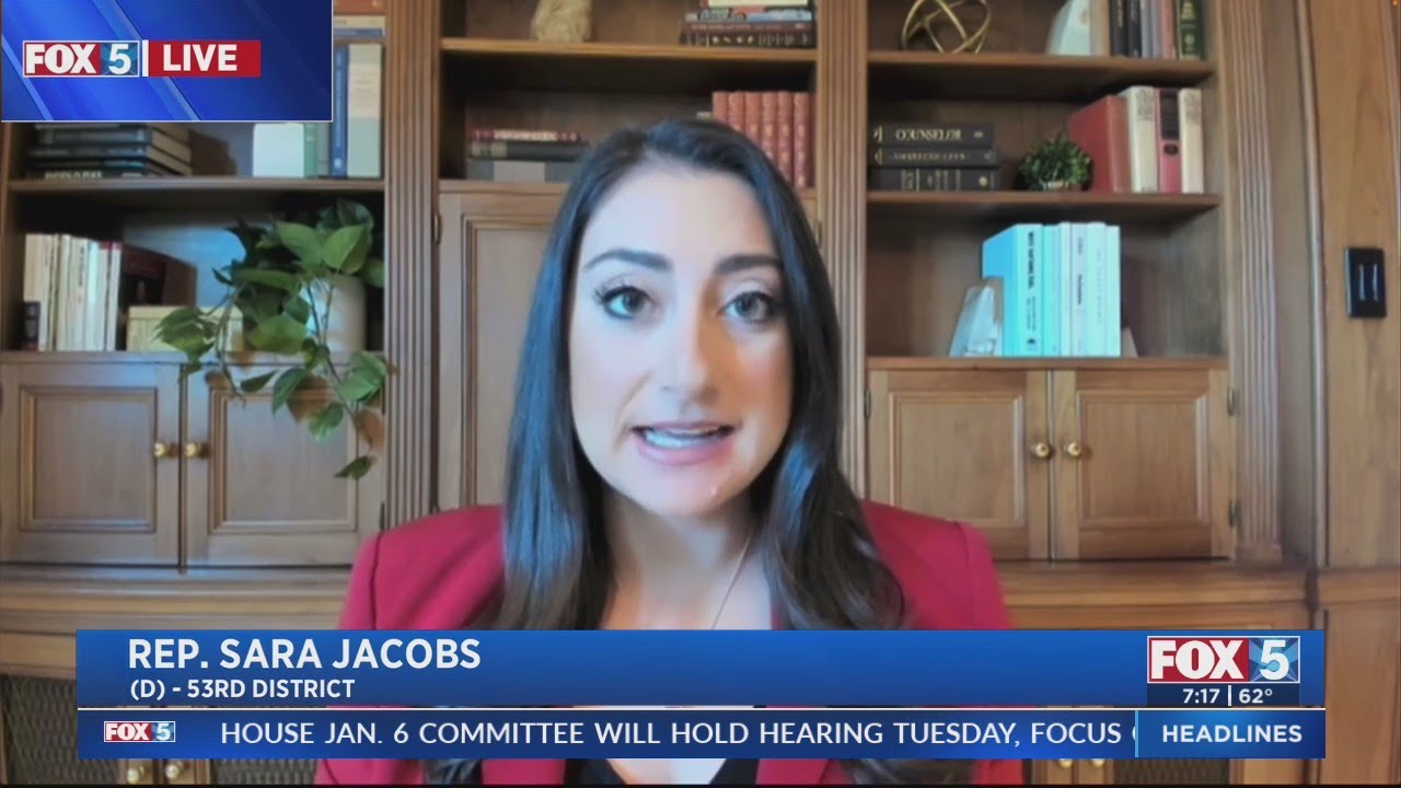 Rep. Sara Jacobs Talks 'My Body, My Data' Act - YouTube