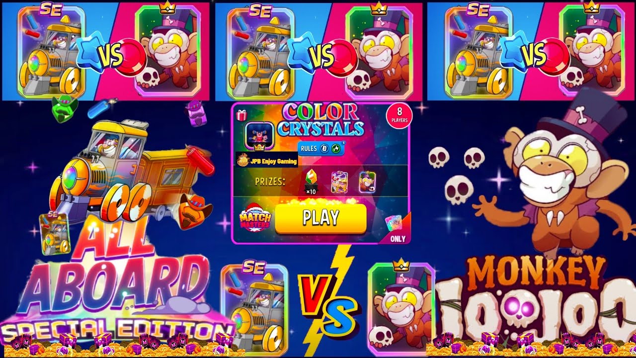 Match Masters Color Crystals Tournament Prizes 2 SE Booster. - YouTube