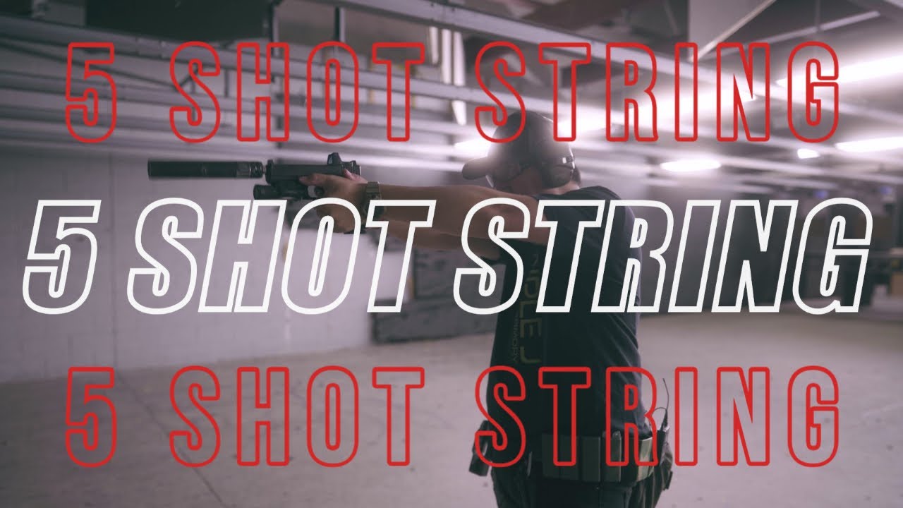 TRAINING TIP 5 SHOT STRING - YouTube
