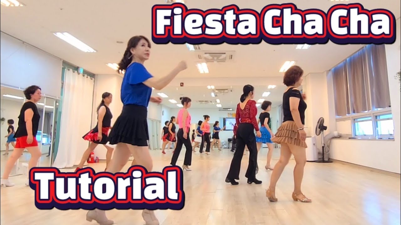 #위례희라인댄스 (초급 카운트) Fiesta Cha Cha Linedance (Tutorial) - YouTube