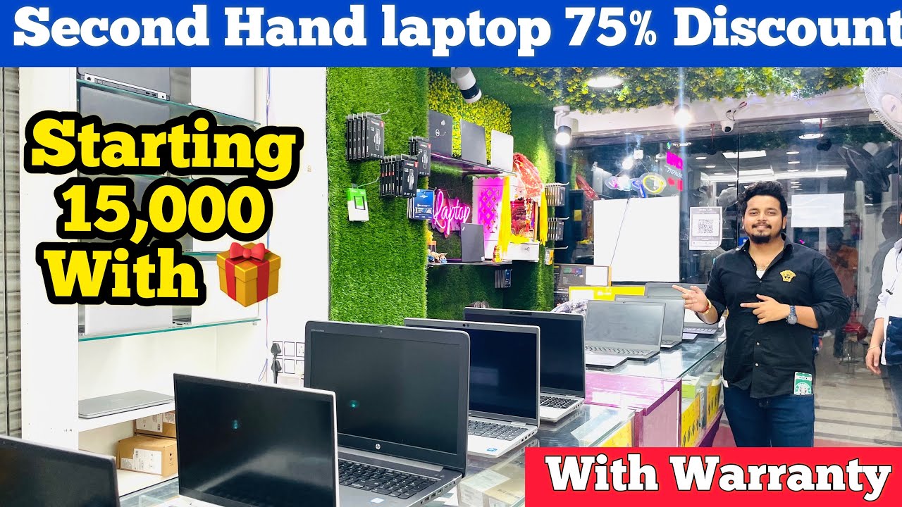 Second hand laptop 75 % Discount 🔥 | starting only 15000 with gifts ...