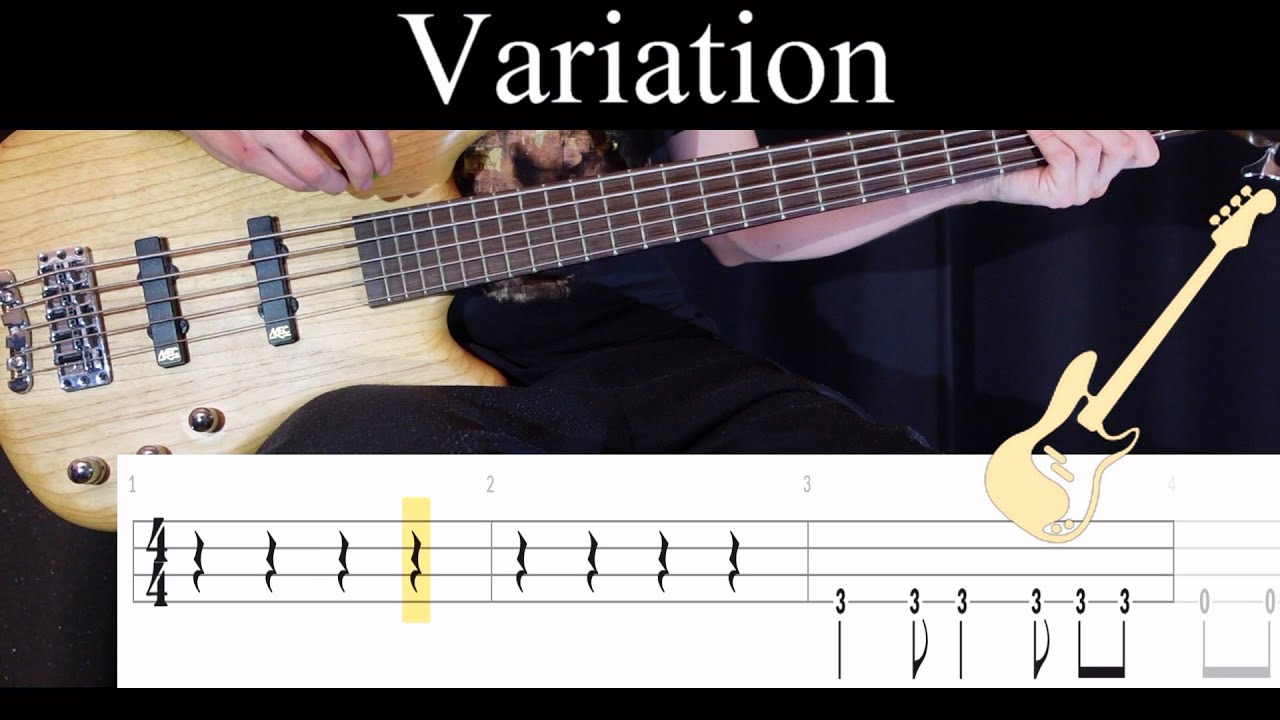 Variation (Dance Gavin Dance) - (BASS ONLY) Bass Cover (With Tabs ...
