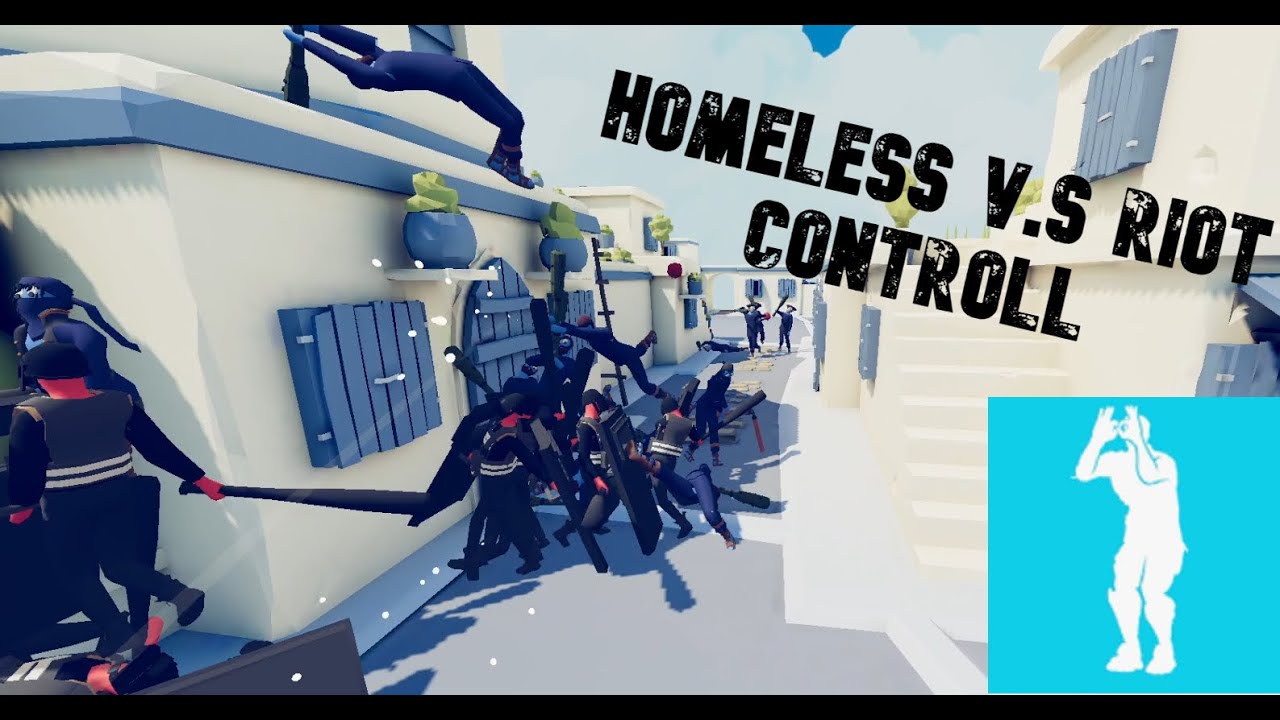 Totally accurate riot control - YouTube