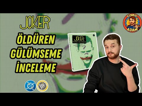 JOKER ÖLDÜREN GÜLÜMSEME (Çılgınlığın Eşiğinde) 🔍 ÇİZGİ ROMAN İNCELEME 37 #joker