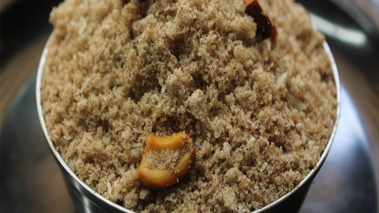 சத்துமாவு இனிப்பு புட்டு|SATHU MAVU PUTTU|Health mix powder Sweet Puttu ...