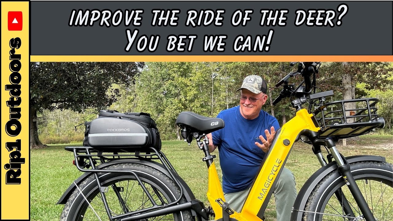 Magicycle Deer With A Suspension Seat Post: An Unbelievable Ride! - YouTube