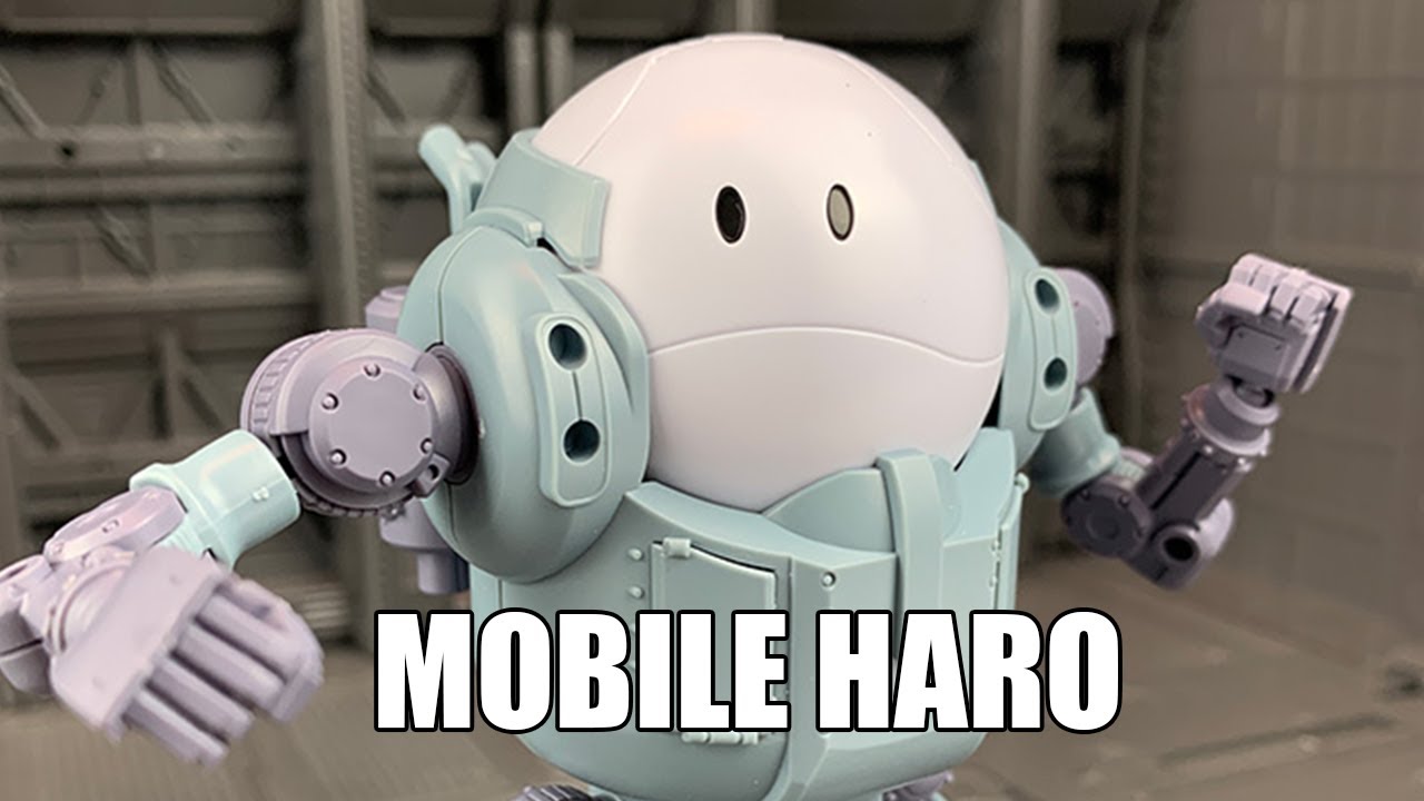Bandai Gundam Haropla Mobile Haro Review - CollectionDX - YouTube