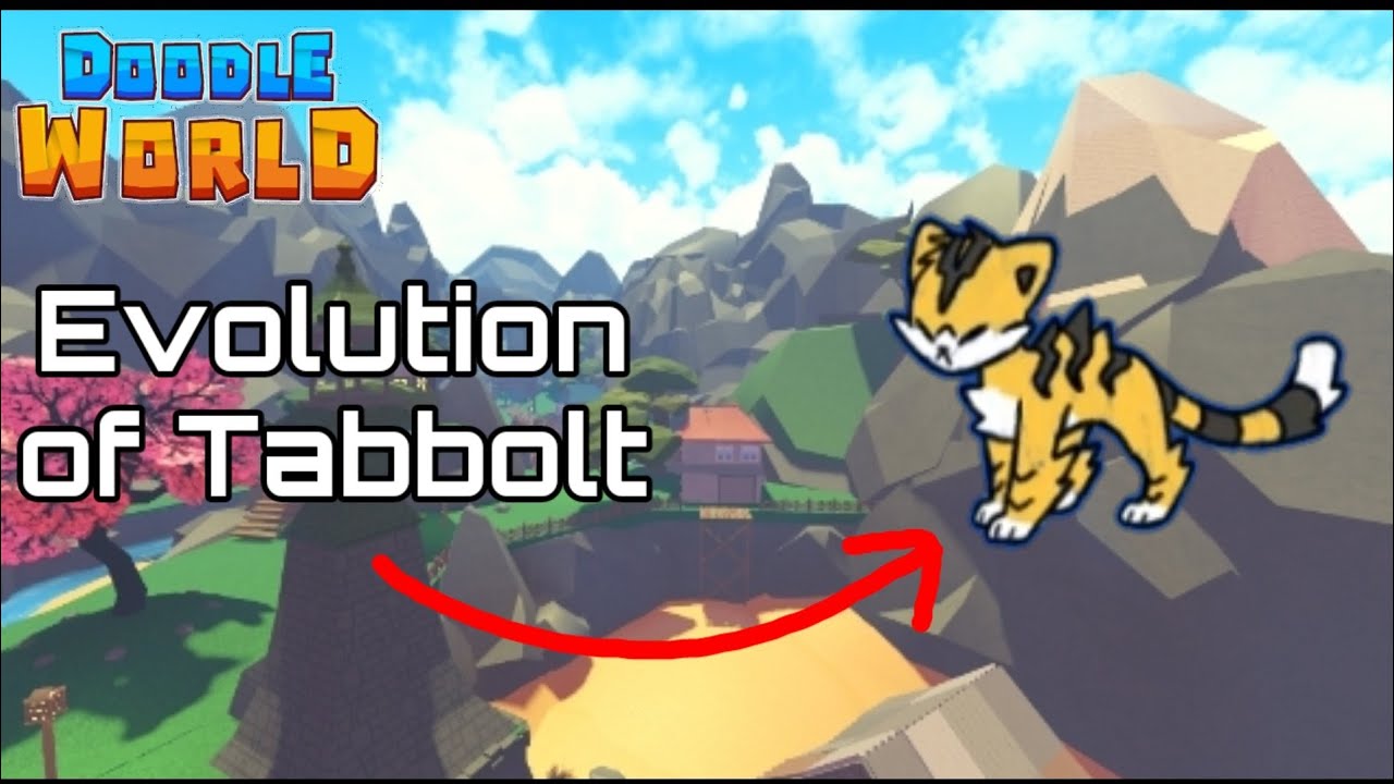 EVOLUTION OF TABBOLT (LVL15) IN DOODLE WORLD (2022) - YouTube