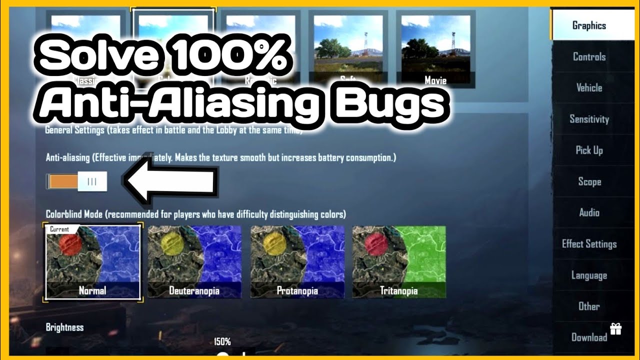 How to fix Anti-Aliasing | Anti Aliasing bugs solve 100% in IOS / Ipad ...