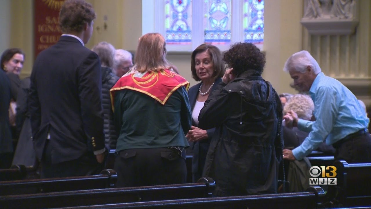 Viewing Held For Former Baltimore Mayor Thomas D'Alesandro III - YouTube