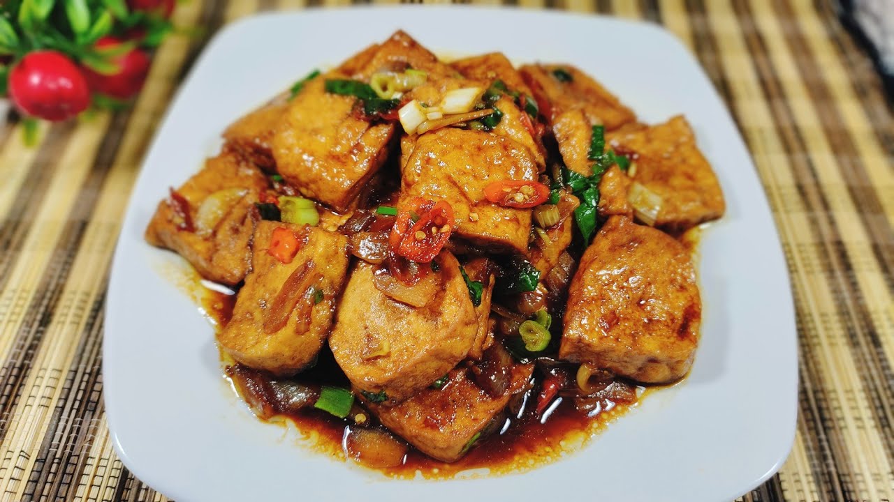 Nikmatnya..Tahu di masak seperti ini. Tahu teriyaki - YouTube