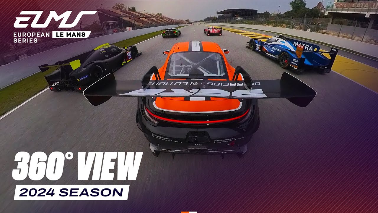 360° view in the ELMS field | 4 Hours of Barcelona 2024 | ELMS - YouTube