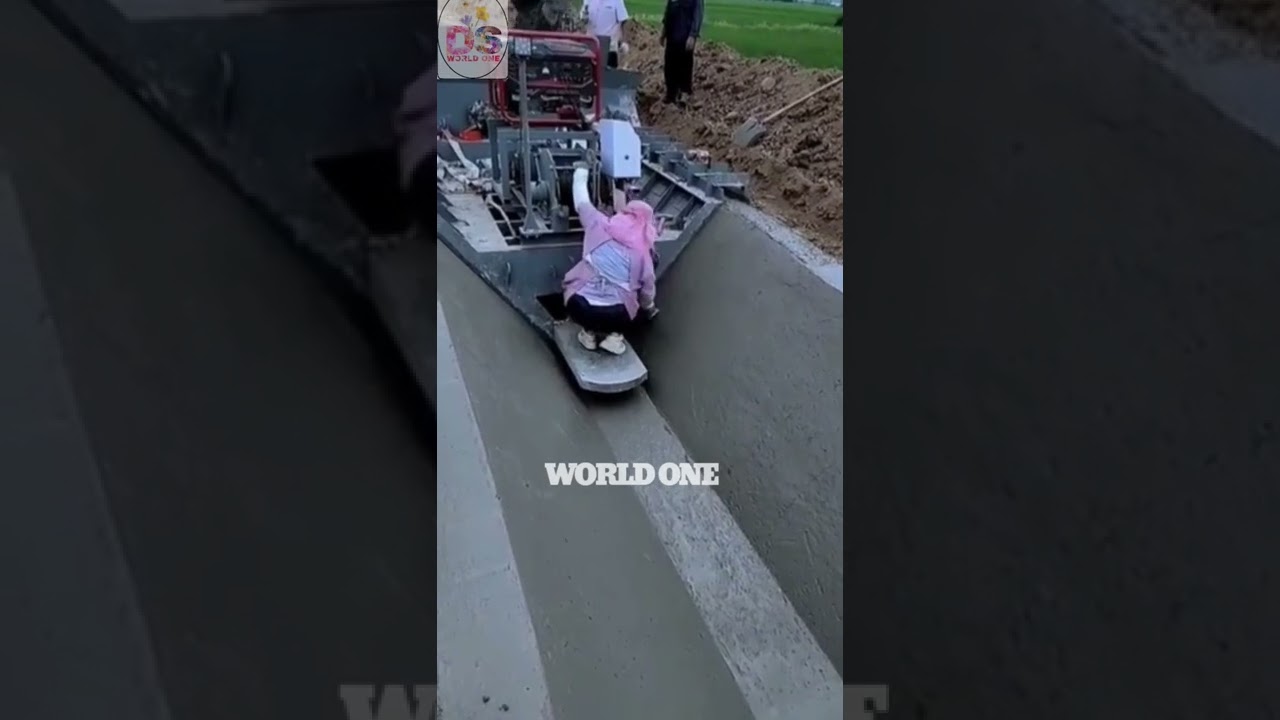 concrete slap making machine modern#shorts - YouTube