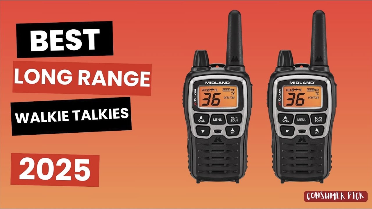Top 5 Best Long-Range Walkie Talkies You Need in 2025 - YouTube