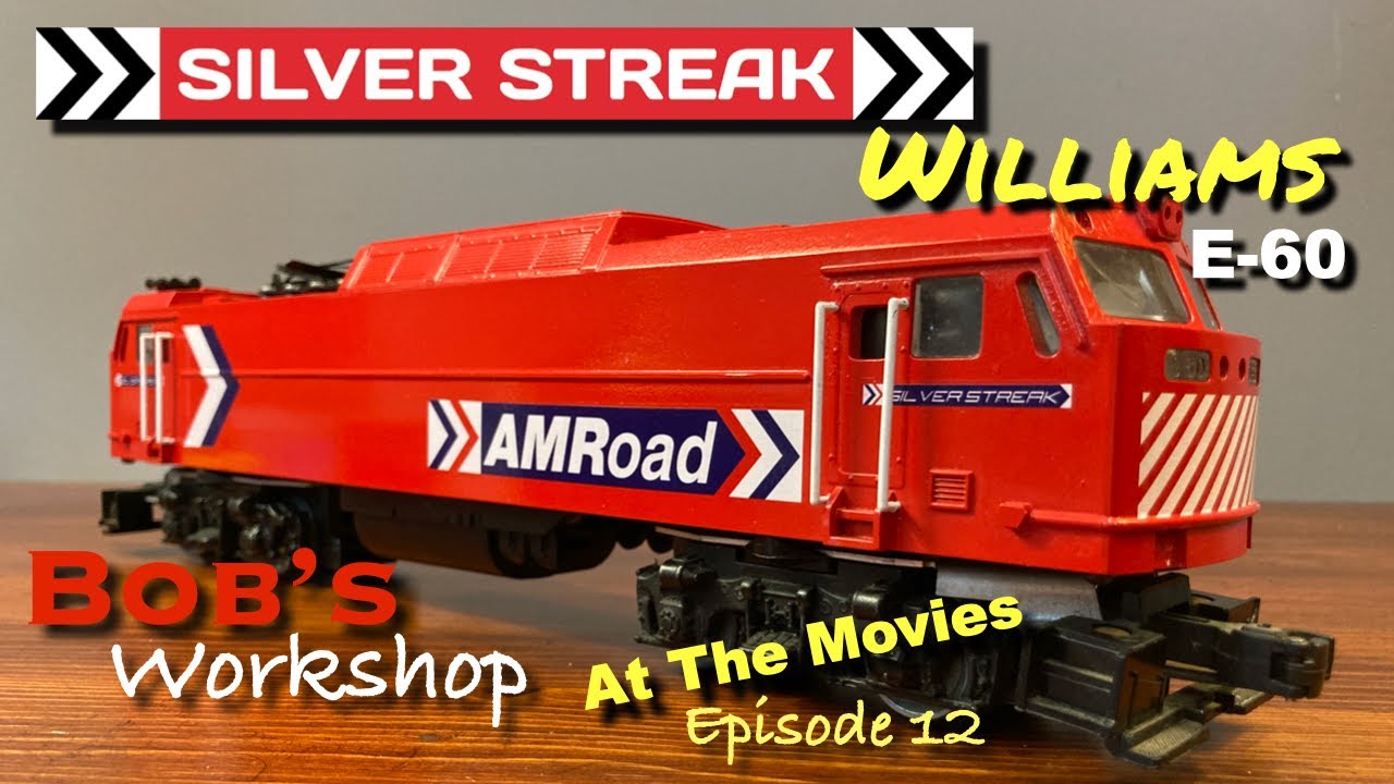 WIlliams E-60 Silver Streak with custom paint and decals for AMROAD. O ...