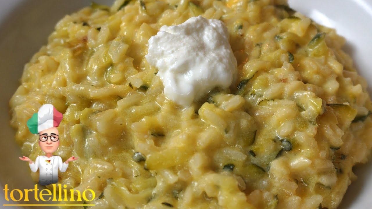 CREAMY RICOTTA & COURGETTE RISOTTO: A Rich Taste of Simplicity - YouTube