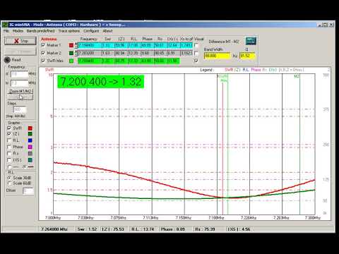 Using MFJ Antenna Tuner with MFJ 225 - YouTube
