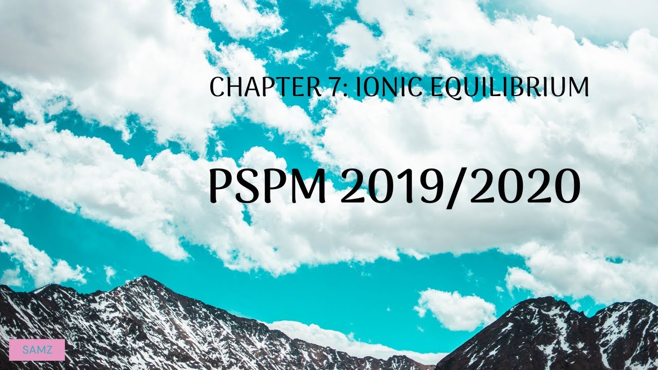 Chapter 7 PSPM SK015 2019/2020 - YouTube