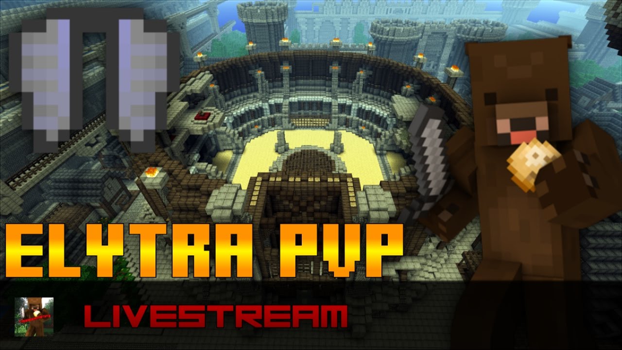 Minecraft Xbox 360 - BUILDING AN ELYTRA PVP MAP! - YouTube