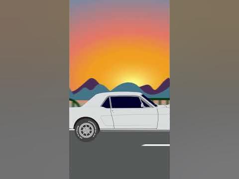 Simple Car Animation - YouTube