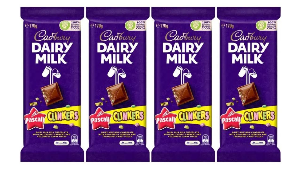 Checkout Basket Cadbury Dairy Milk Pascall Clinkers Chocolate Block - YouTube