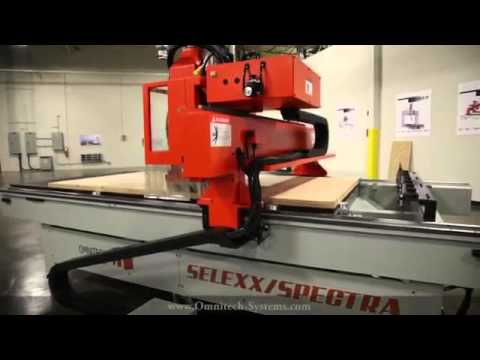 Router CNC | Omnitech Selexx Spectra - YouTube