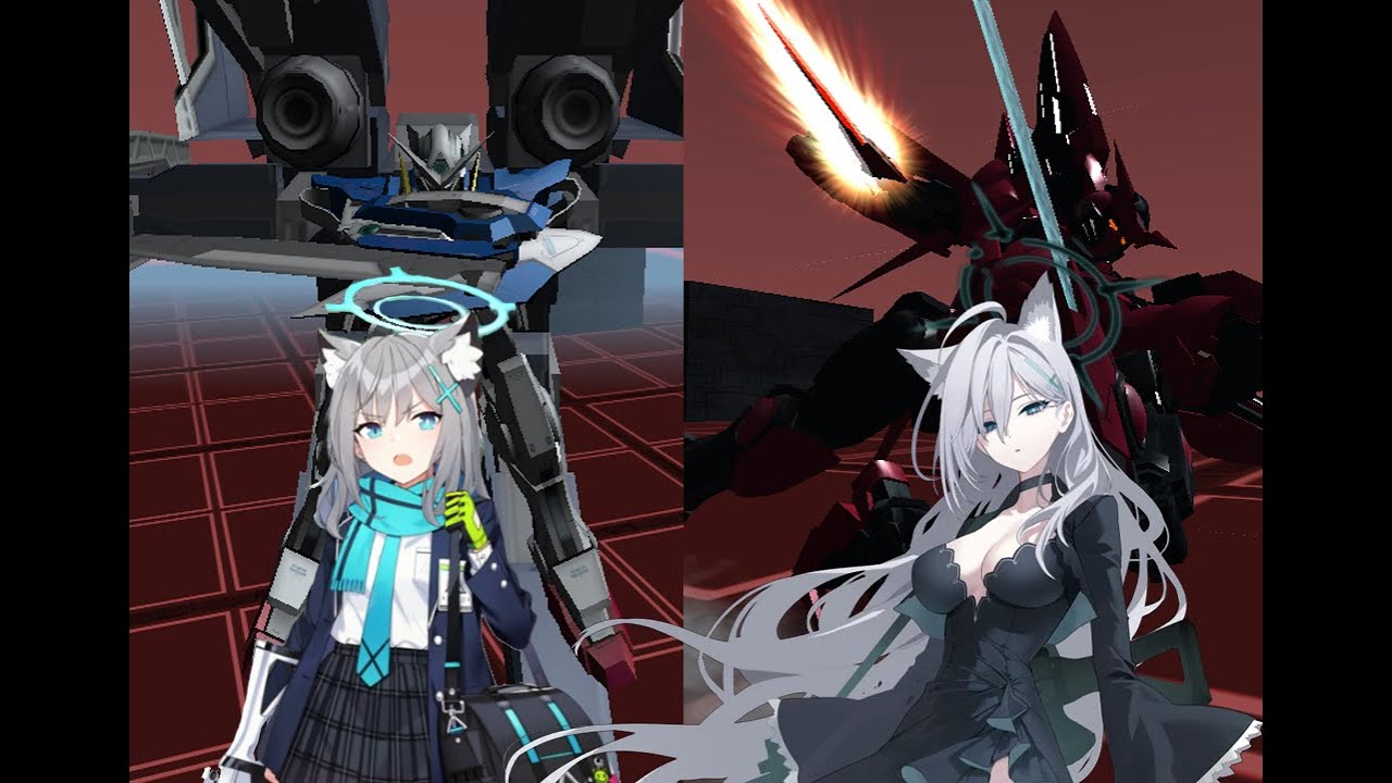Shiroko vs Shiroko Terror - YouTube