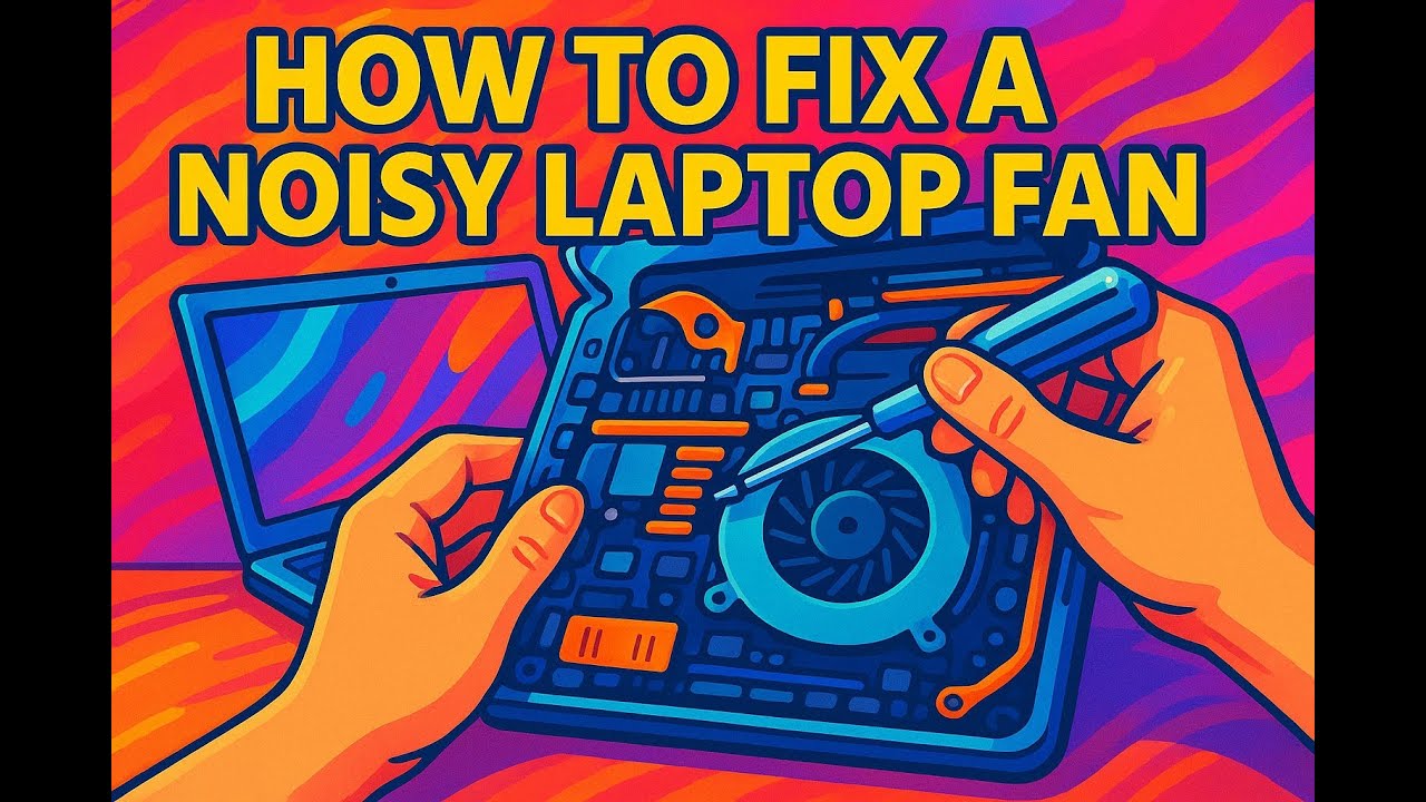HOW TO FIX A NOISY LAPTOP FAN - YouTube