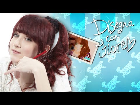 DISEGNA CON FIORE - Lola al Trucco prima di un Servizio Fotografico