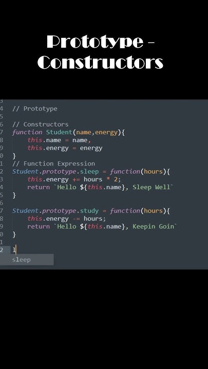 JavaScript - Prototype - YouTube