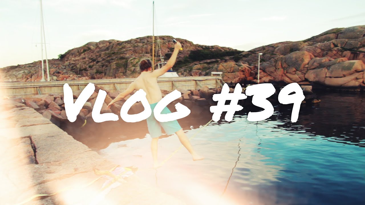 Slackline over water - Vlog #39 - YouTube