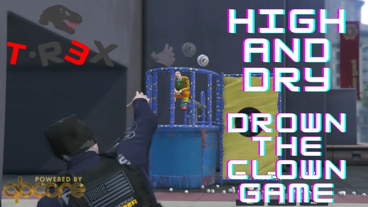 Clown Dunk Tank QBCore Rex - YouTube