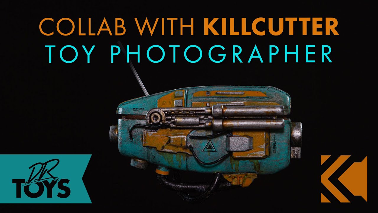 Scratch Built Droid and Collab With Toy Photographer KILLCUTTER - YouTube