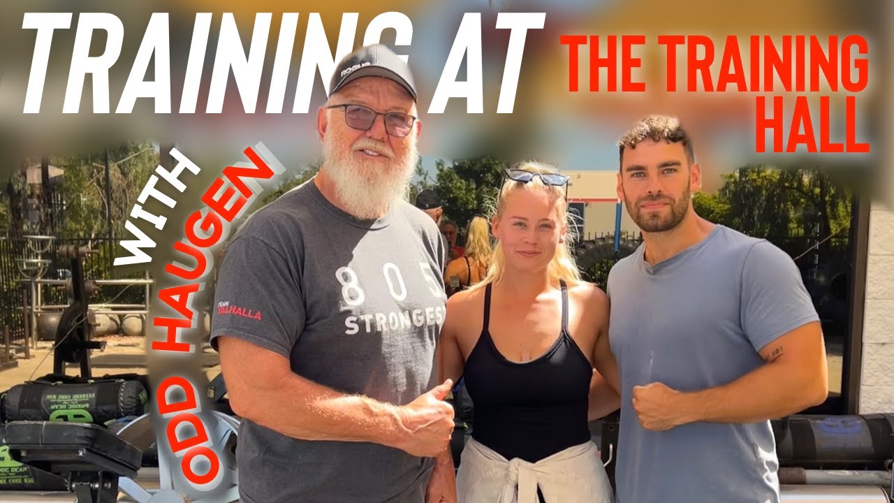 Grip Training with Odd Haugen at the Training Hall - YouTube