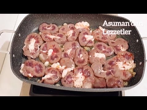 dana böbrek nasıl yapılır?dana böbrek nasıl pişirilir! Dana böbreği  bir de benim tarif￼imle deneyin