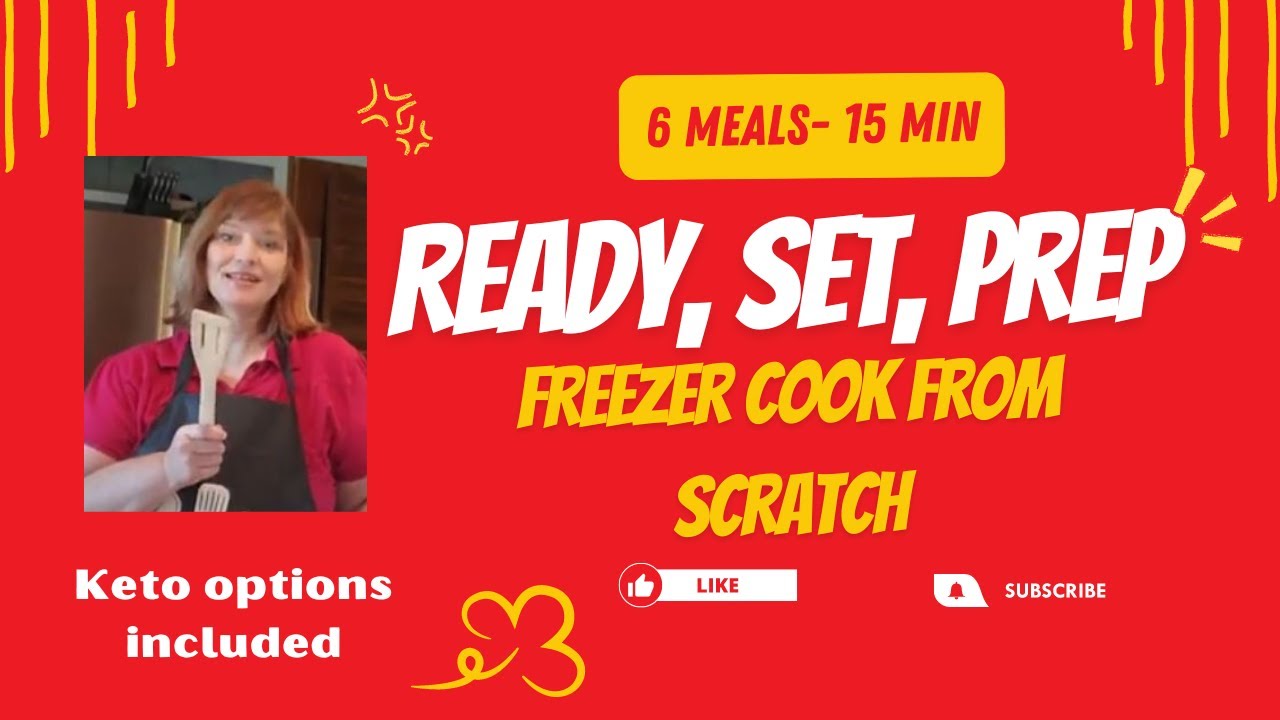 Ready, Set, Prep! 6 Healthy, Home cooked meals, #ketofriendly too, in ...