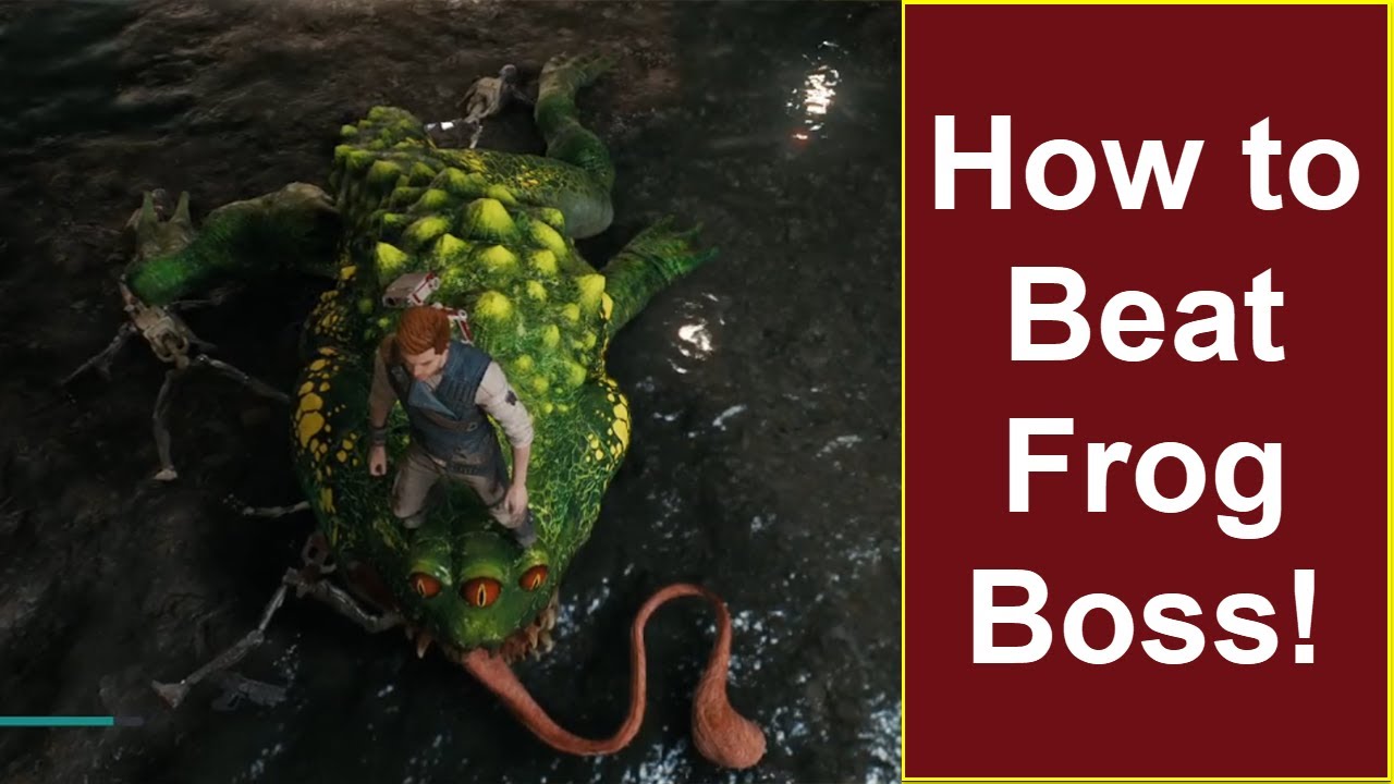 How to Beat Frog Boss in Jedi Survivor ep25 - YouTube